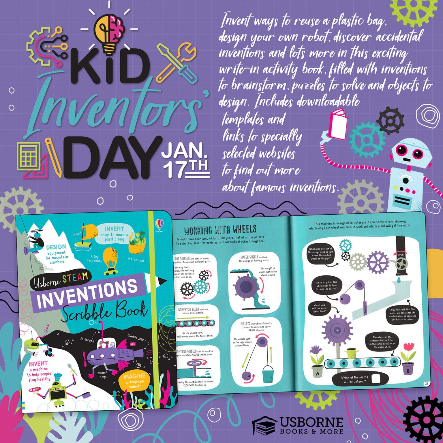 Happy Kid Inventors' Day! - Farmyard Books | Brand Partner with PaperPie