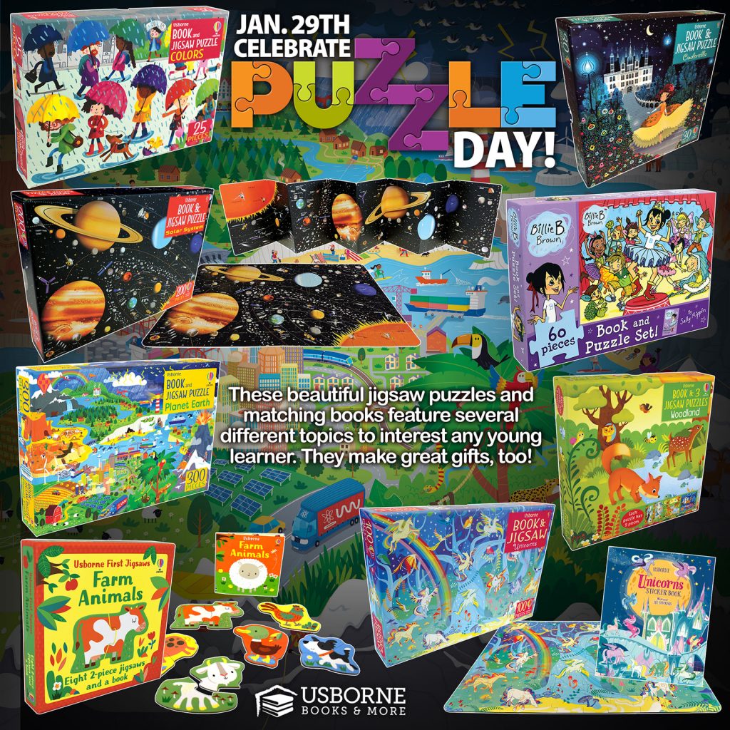 Happy National Puzzle Day! - Farmyard Books | Brand Partner with PaperPie