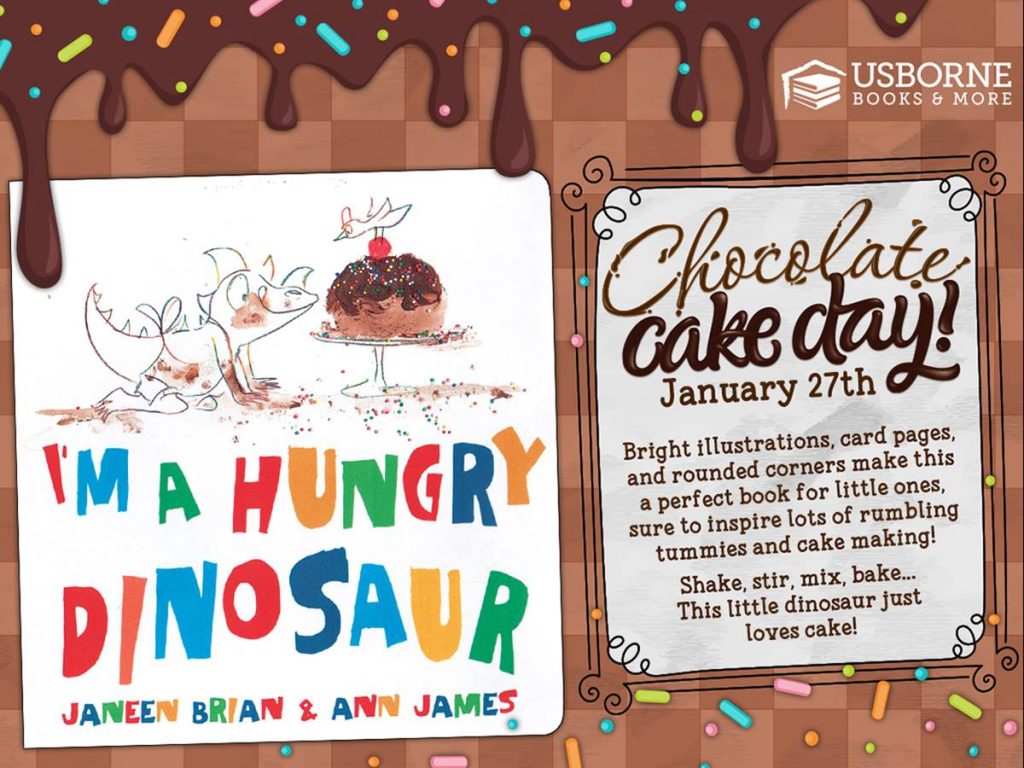 Happy Chocolate Cake Day! - Farmyard Books | Brand Partner with PaperPie