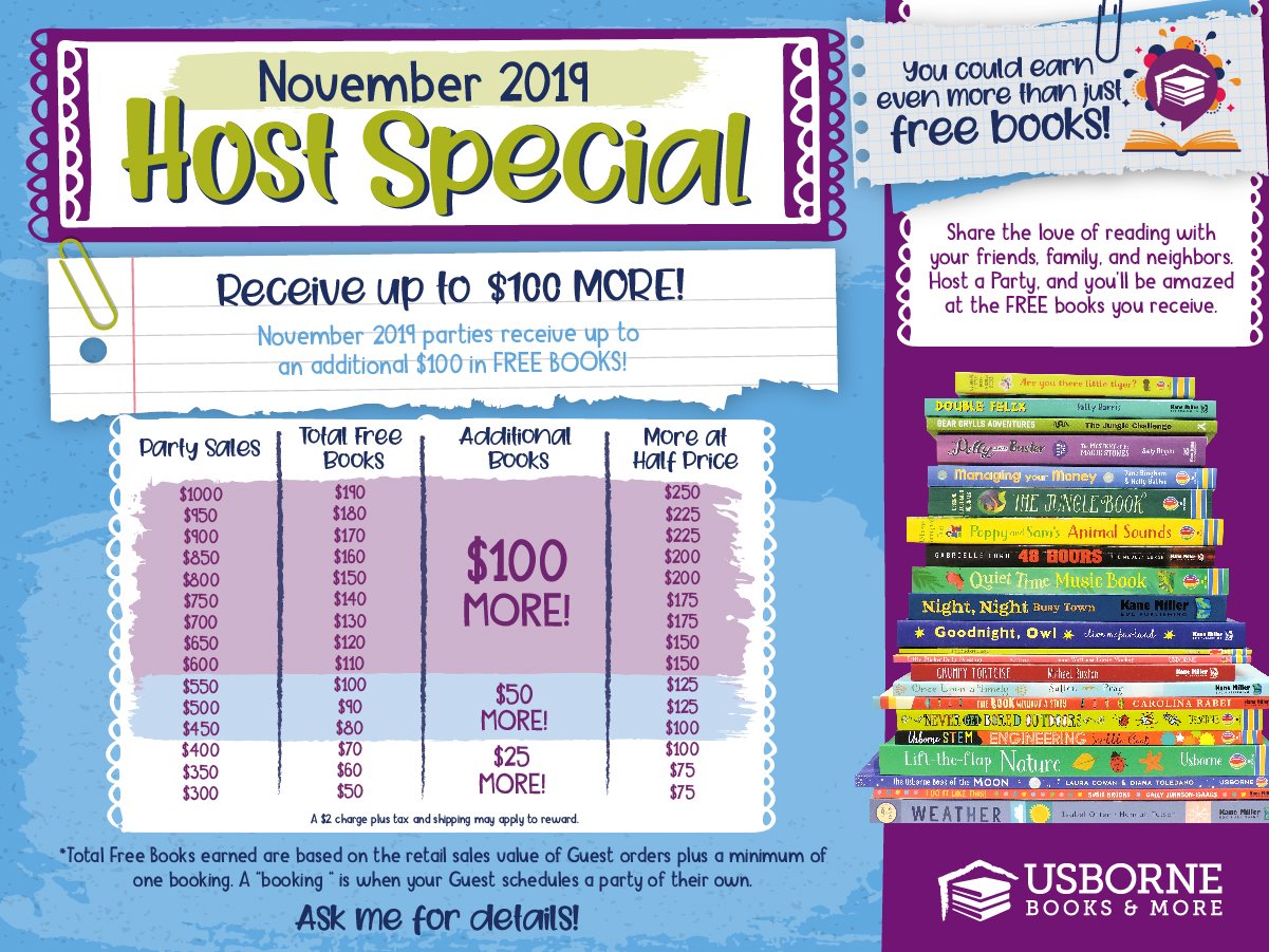 Usborne Books November 2019 Host Rewards - Farmyard Books | Brand ...