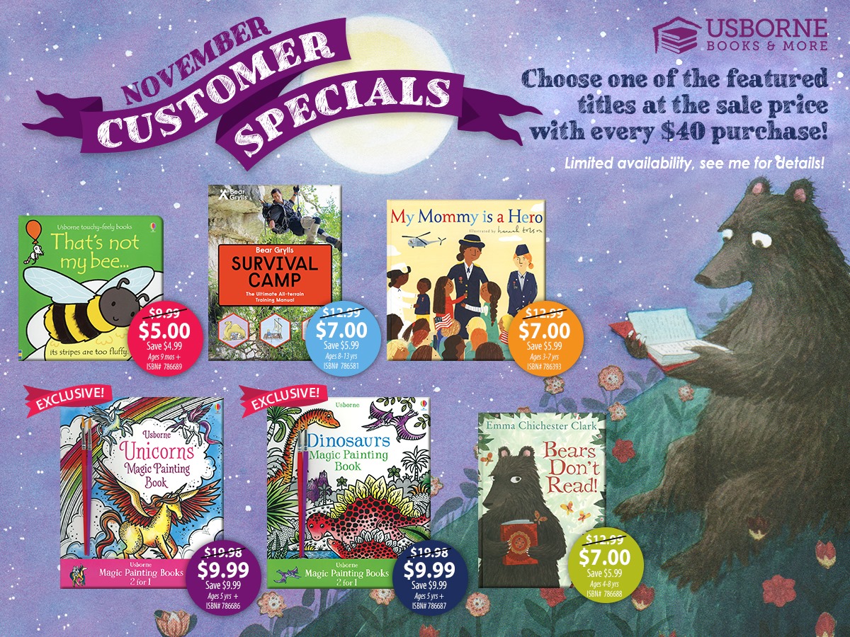 Usborne Customer Specials - Farmyard Books | Brand Partner with PaperPie