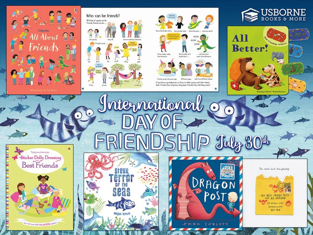 Happy International Day of Friendship!! - Farmyard Books | Usborne ...