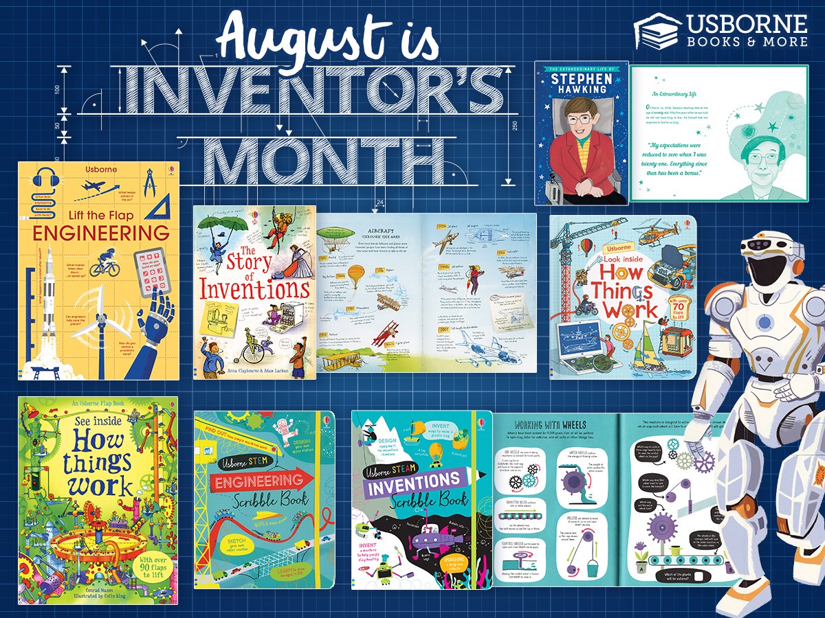 Happy Inventor's Month!! - Farmyard Books | Brand Partner with PaperPie