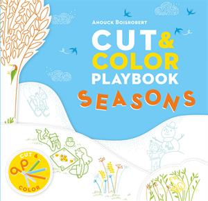 Cut & Color Playbook Seasons - Farmyard Books | Brand Partner with PaperPie