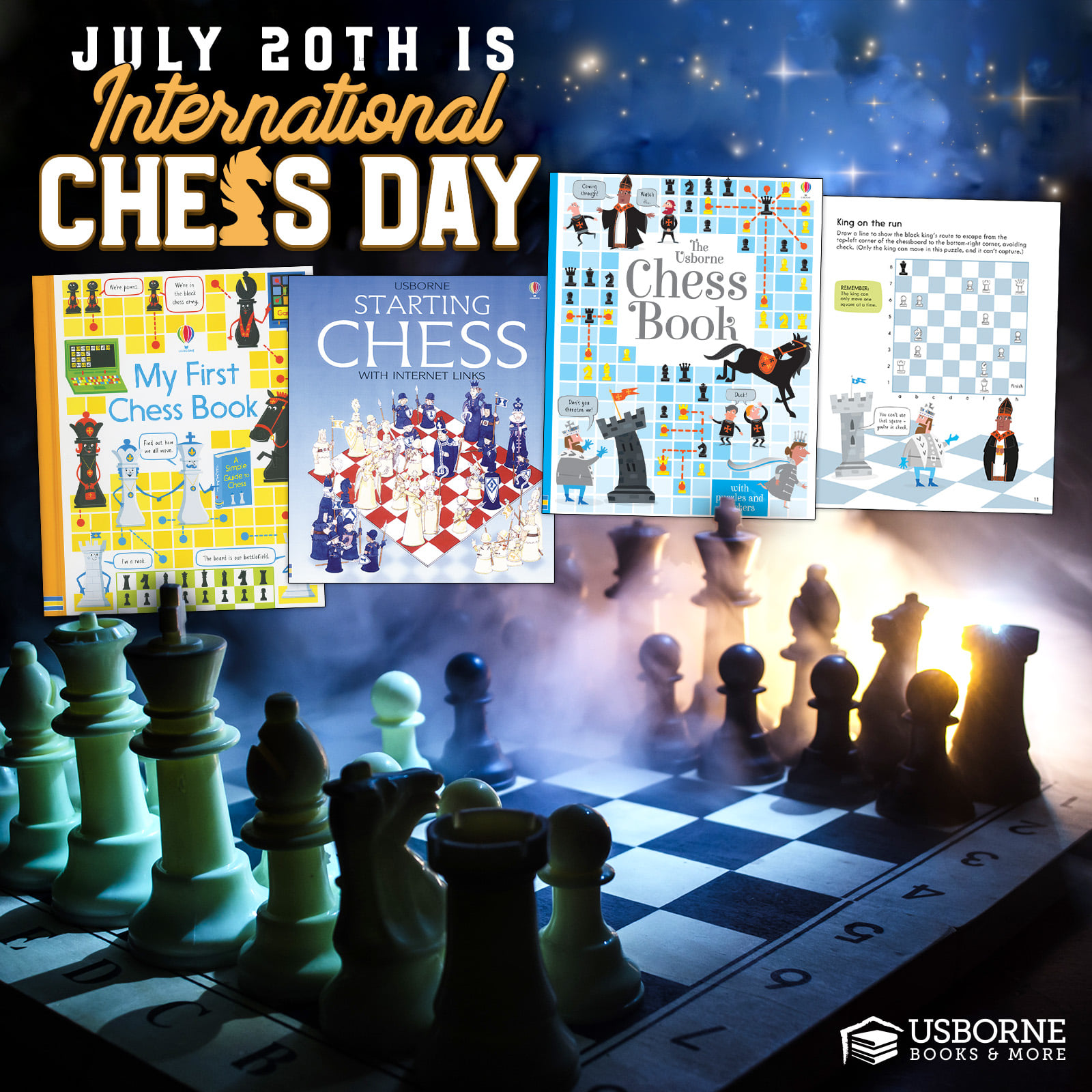 Happy International Chess Day! - Farmyard Books | Usborne Books & More ...