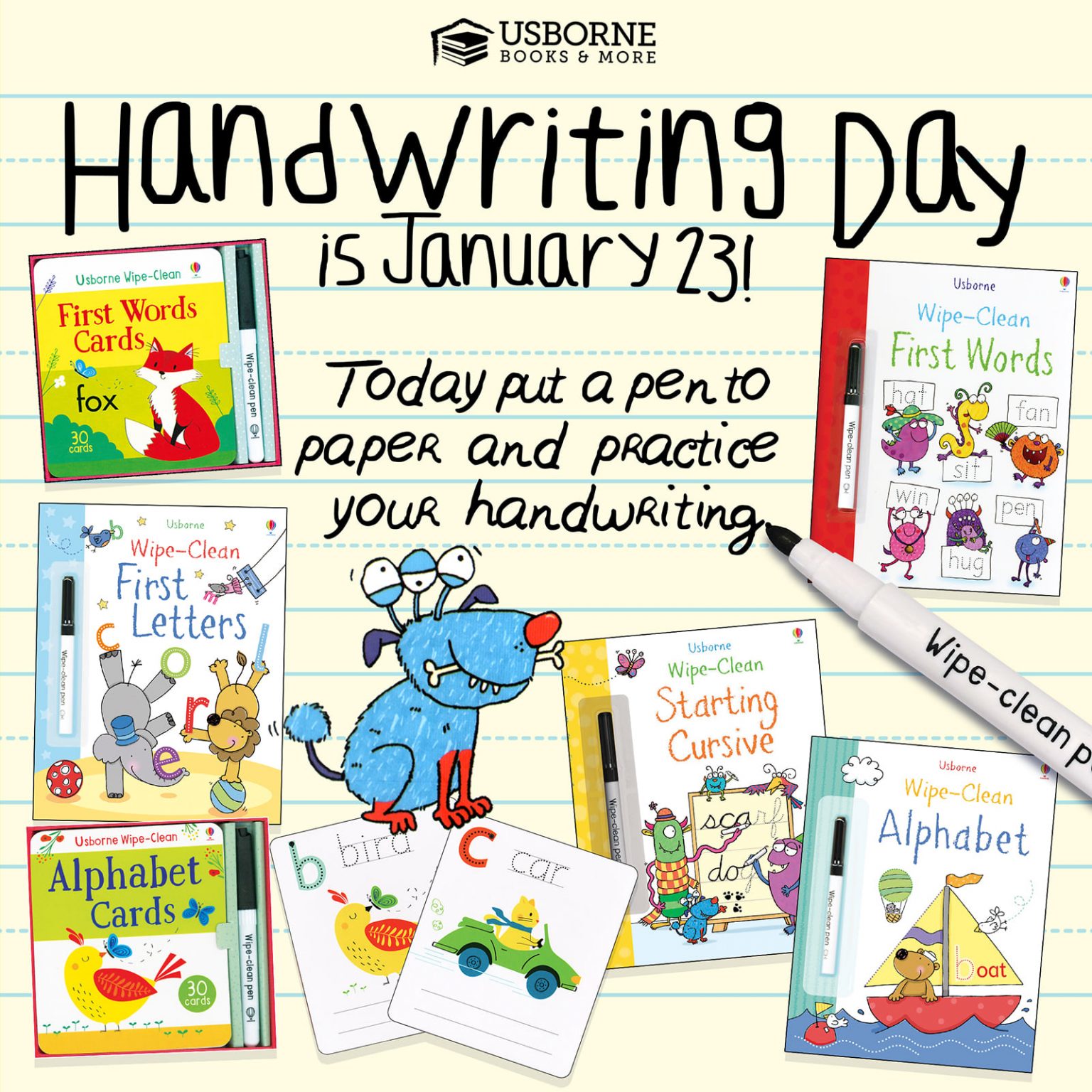 Happy National Handwriting Day! - Farmyard Books | Brand Partner with ...