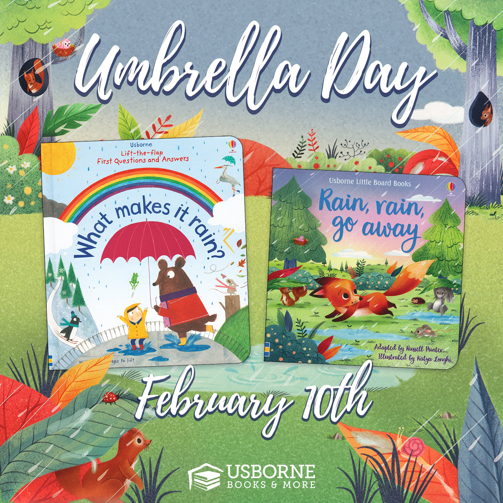 Happy Umbrella Day! - Farmyard Books | Brand Partner with PaperPie