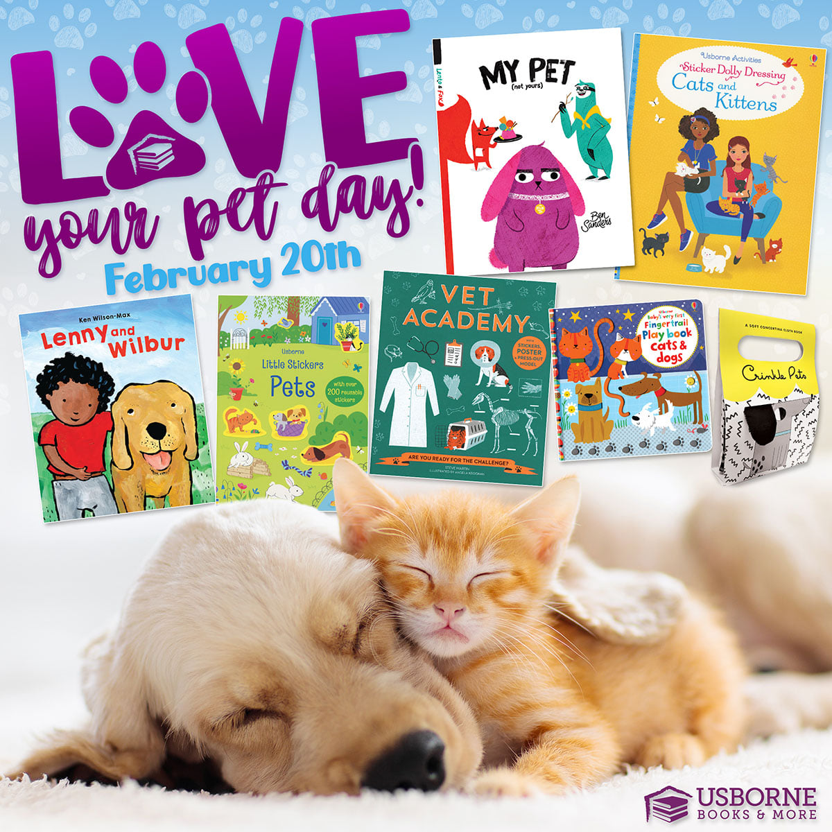 Happy Love Your Pet Day! - Farmyard Books | Brand Partner with PaperPie