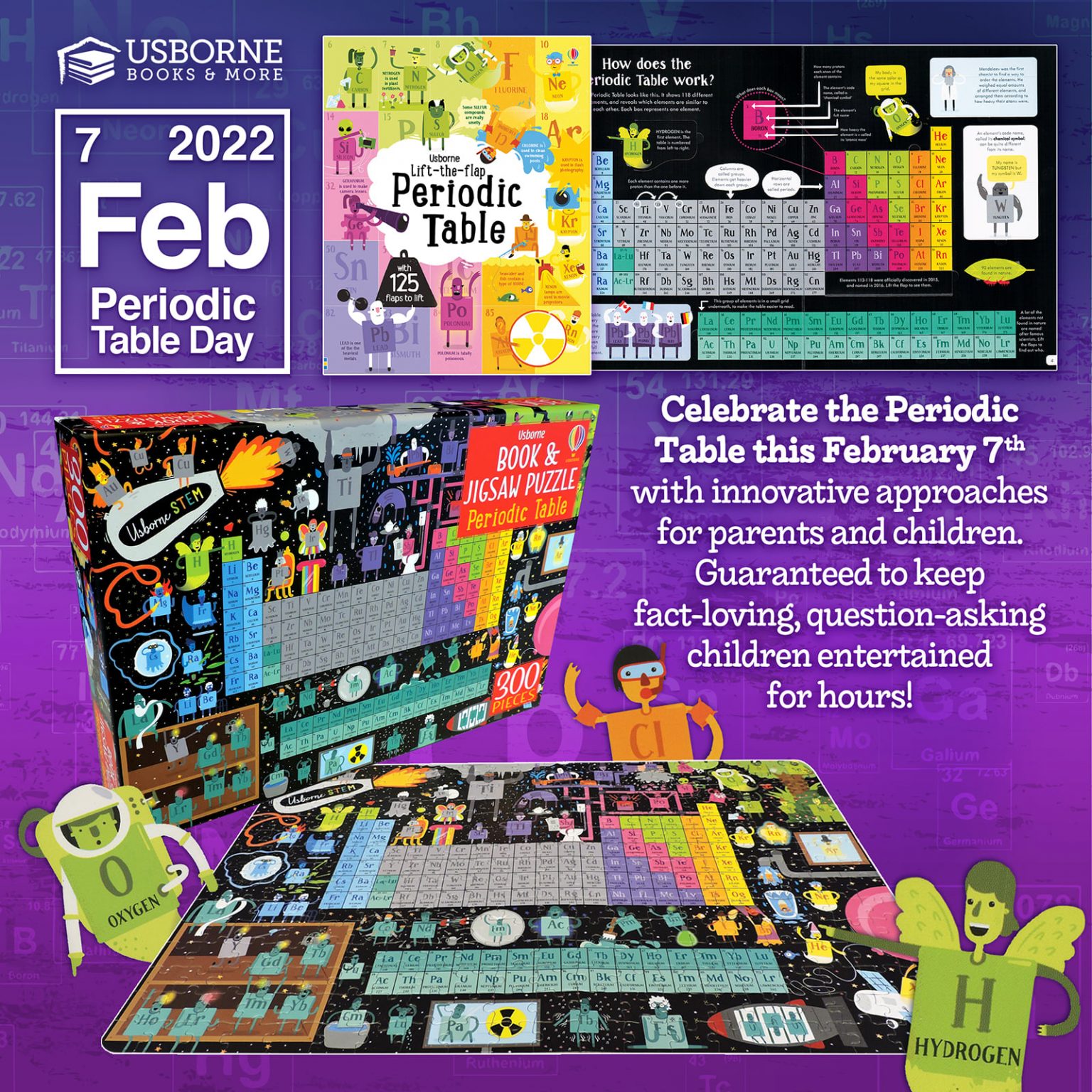 Happy Periodic Table Day! - Farmyard Books | Brand Partner with PaperPie