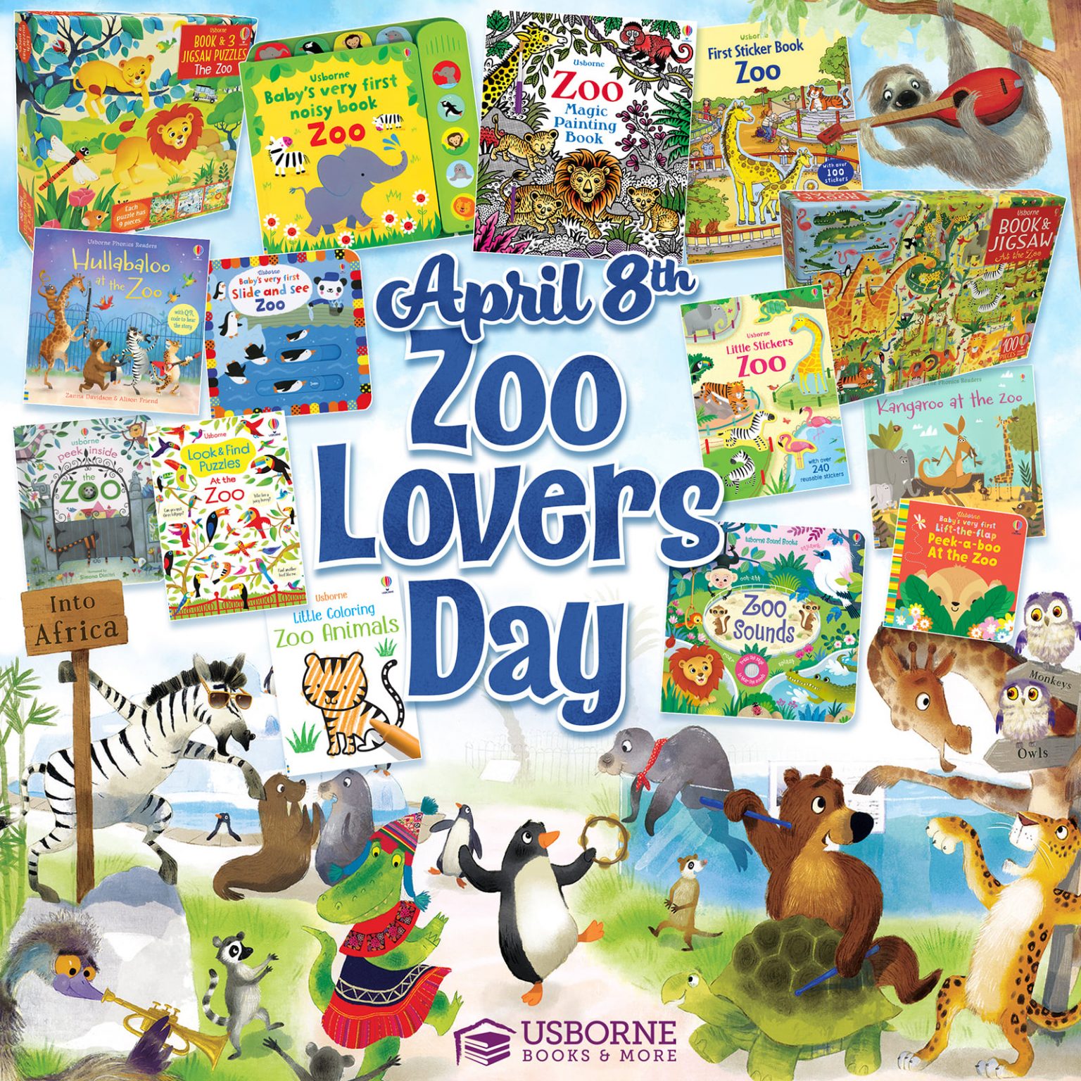 Happy National Zoo Lovers Day! - Farmyard Books | Brand Partner with ...