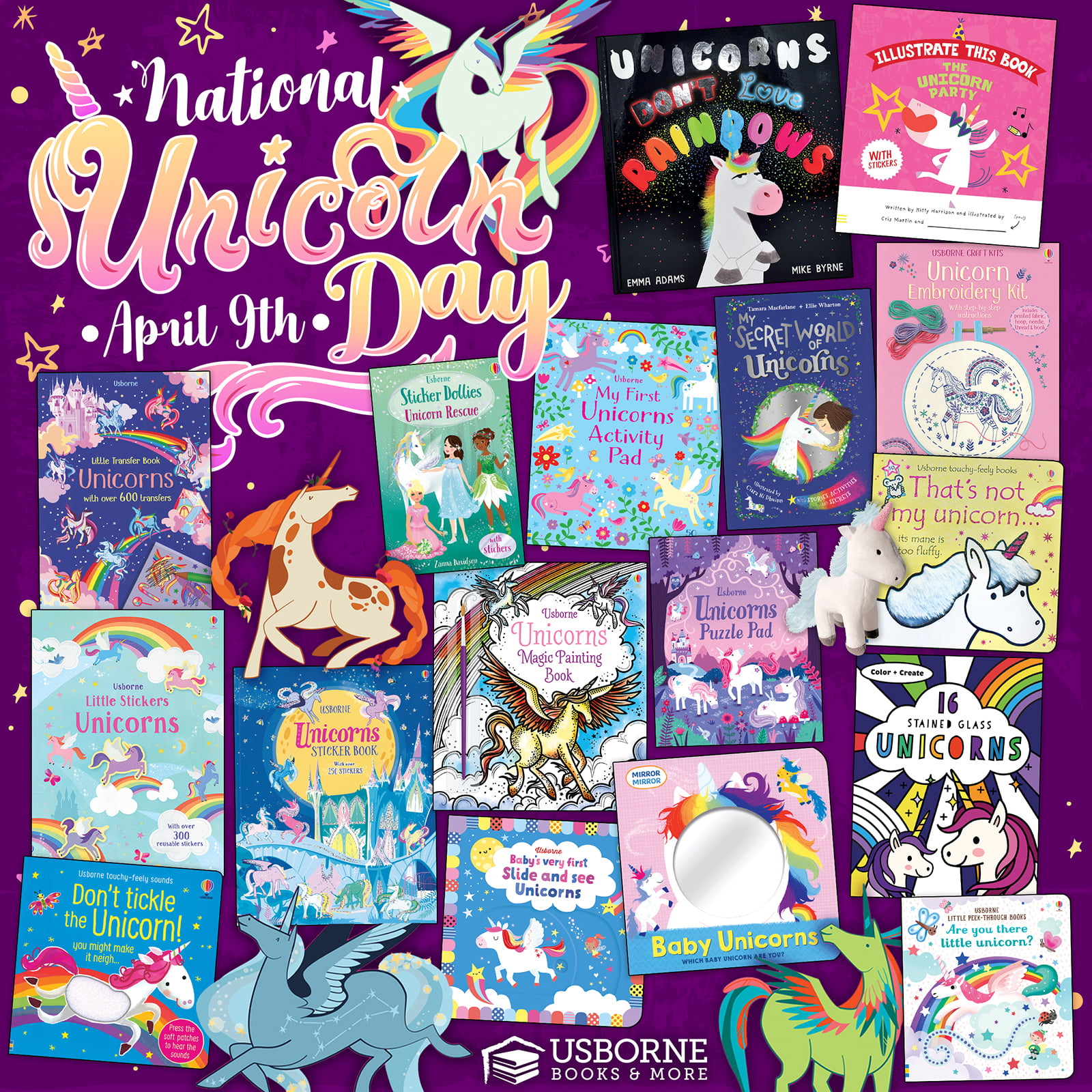 Happy National Unicorn Day! - Farmyard Books | Brand Partner with PaperPie
