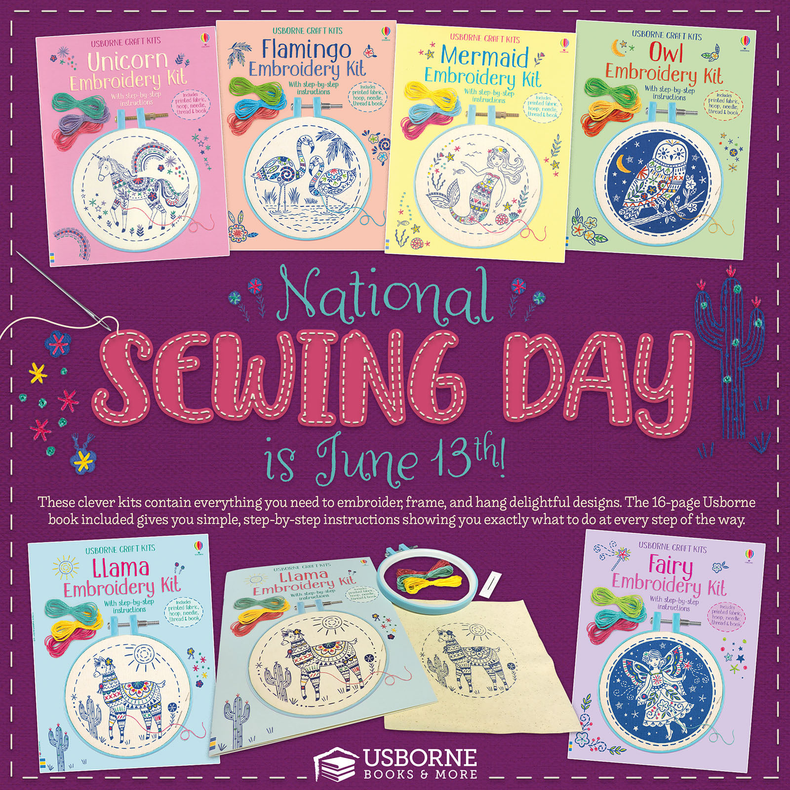 Happy National Sewing Day! - Farmyard Books | Brand Partner with PaperPie