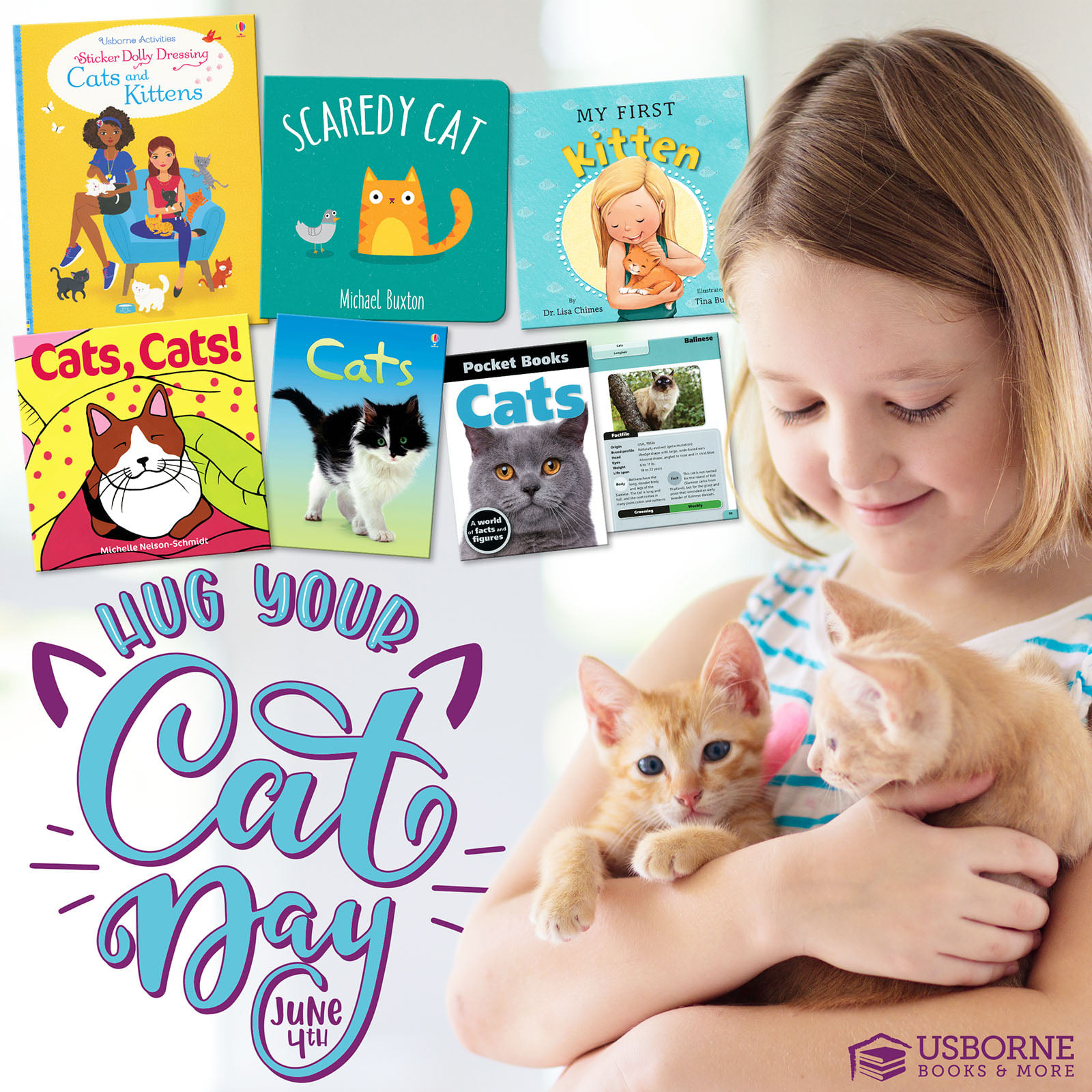 Happy Hug Your Cat Day! - Farmyard Books | Brand Partner with PaperPie