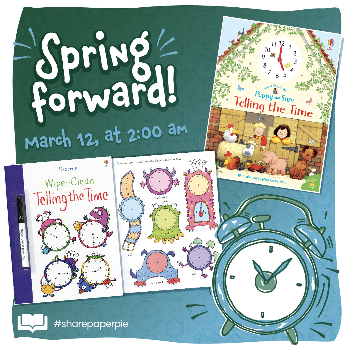 Daylight Saving Time ~ March 12 - Farmyard Books | Brand Partner with ...