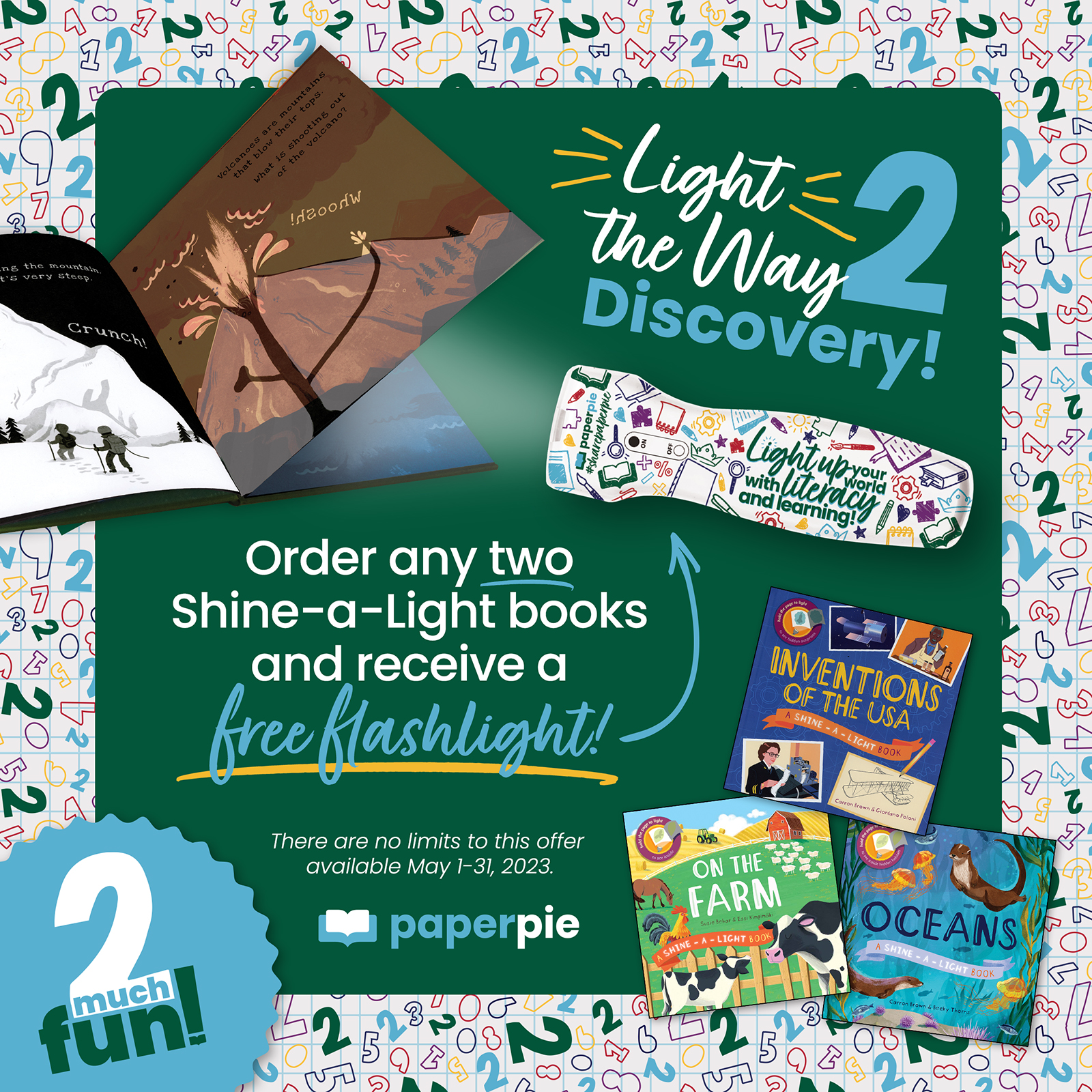 Shine-a-Light Free Flashlight Offer - Farmyard Books | Brand Partner ...