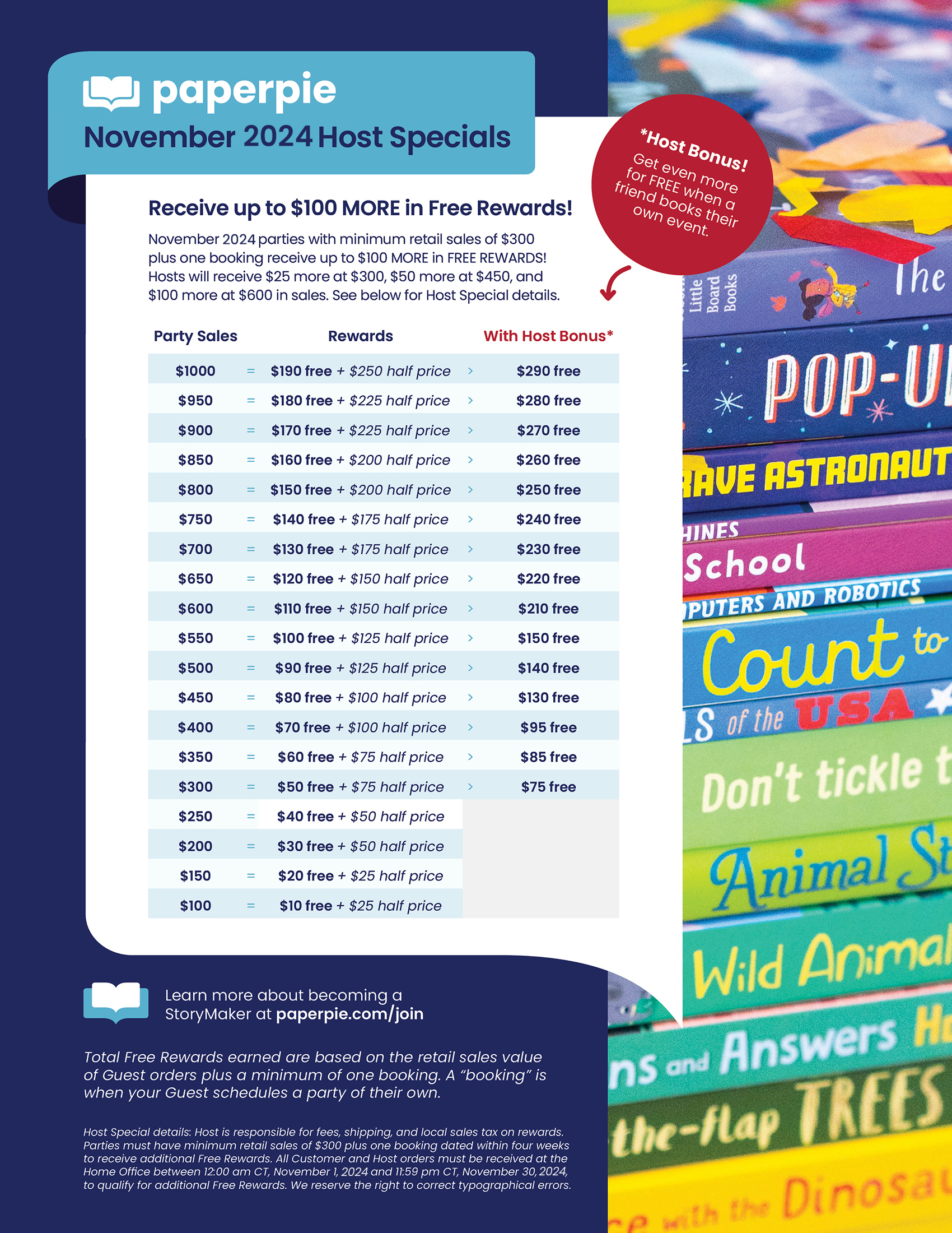 PaperPie Host Rewards - Farmyard Books | Brand Partner with PaperPie