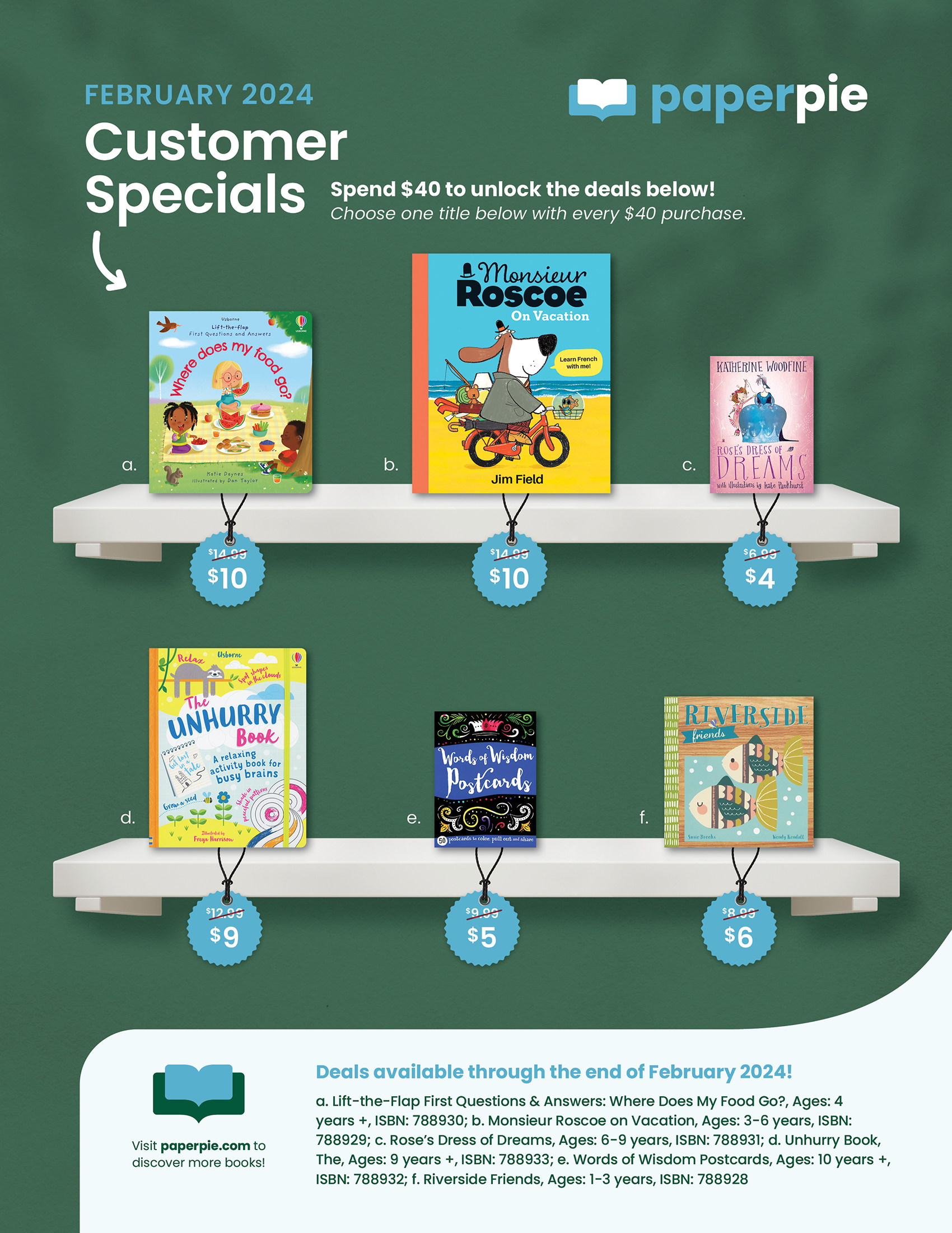 PaperPie Customer Specials - Farmyard Books | Brand Partner with PaperPie
